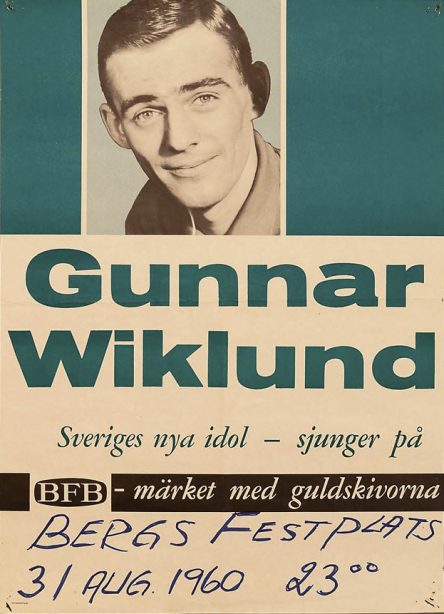 Gunnar Wiklund sjöng in sig hos svenska folket – Kvällsstunden
