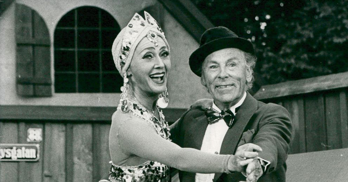 En stor revyprimadonna har tystnat – Kvällsstunden