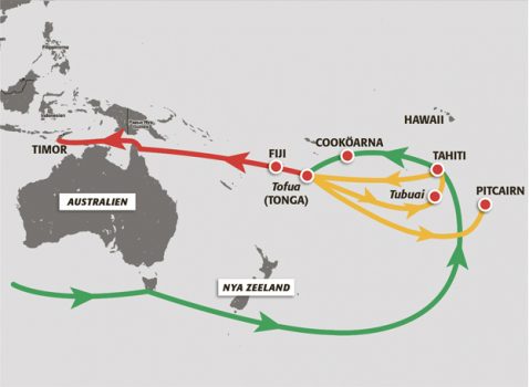 Myteriet på HMS Bounty blev ny koloni – Kvällsstunden