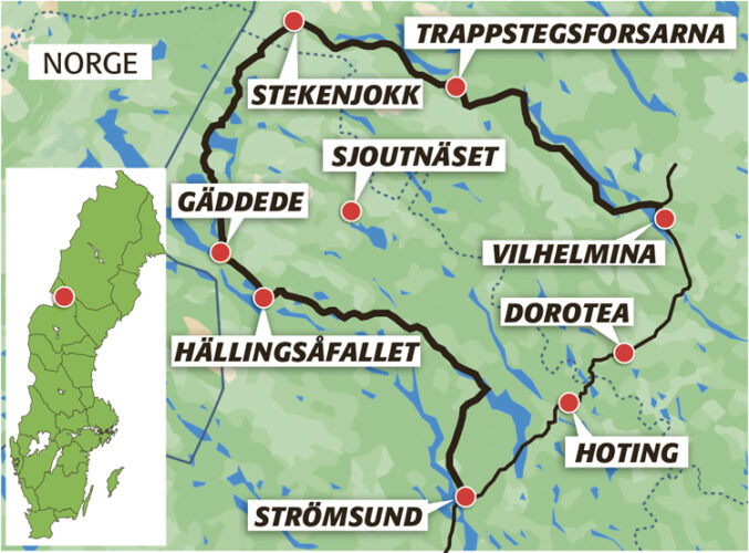 Vildmarksvägen – en bilburen naturupplevelse – Kvällsstunden