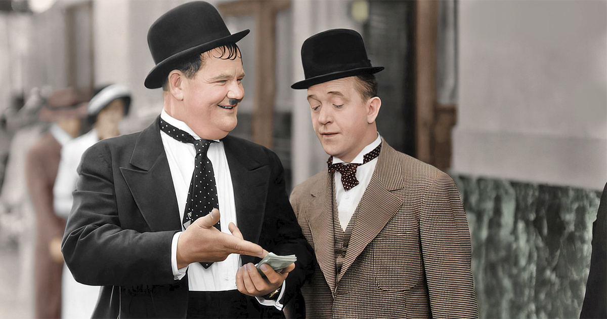 Helan och Halvan skapade odödlig komik ihop – Kvällsstunden