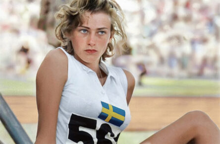 Blyga Gunhild blev höjdhopparstjärna – Kvällsstunden