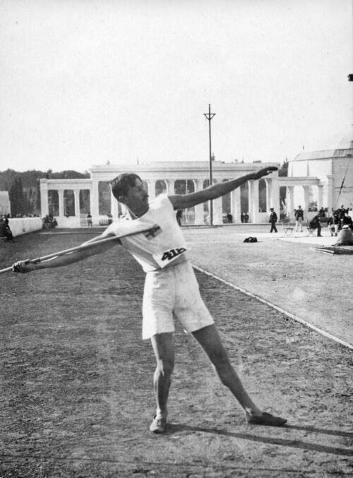 Eric Lemming kastade sig in i idrottshistorien – Kvällsstunden