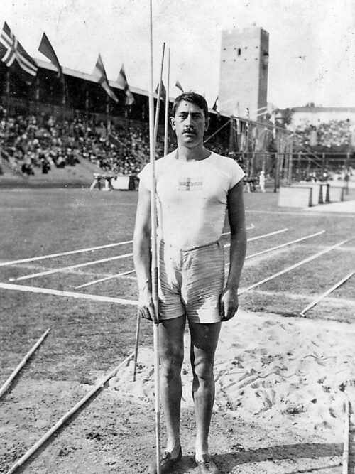 Eric Lemming kastade sig in i idrottshistorien – Kvällsstunden