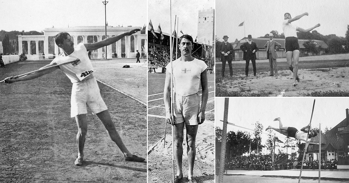 Eric Lemming kastade sig in i idrottshistorien – Kvällsstunden